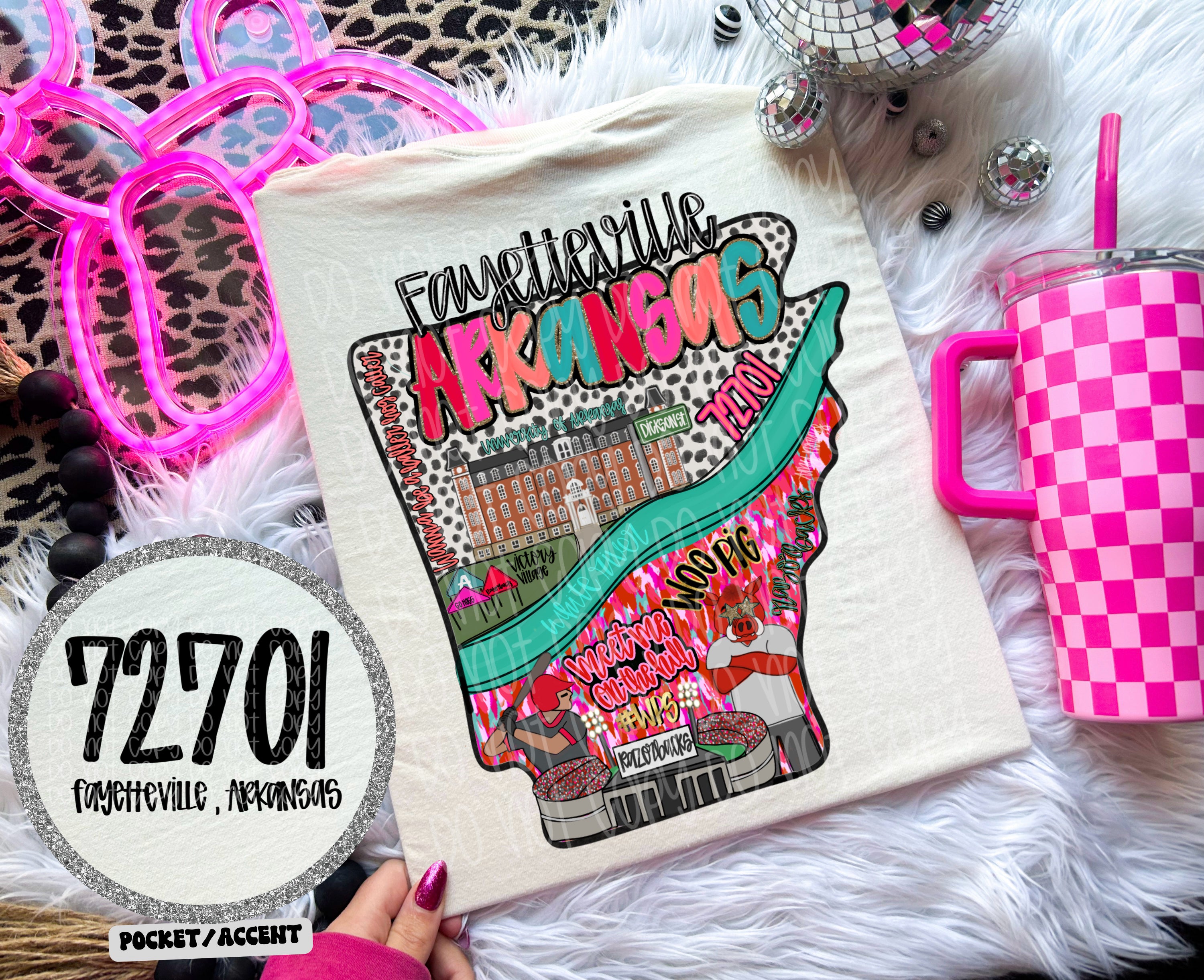 Arkansas Preppy State Bundle Digital Download PNG – alljadedesigns
